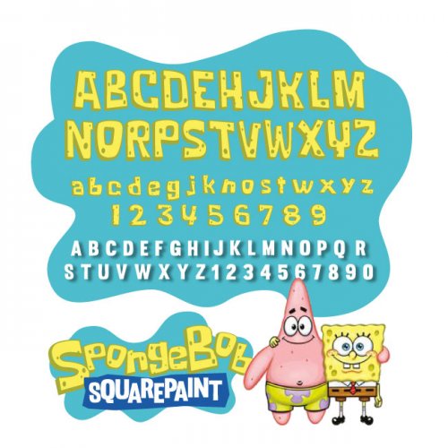 SpongeBob SVG, SpongeBob Font, Sponge Bob SVG File, Spongebob for ...